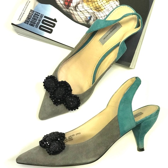 Classiques Entier | Shoes | Beautiful 0 Leather Sling Back Heel | Poshmark